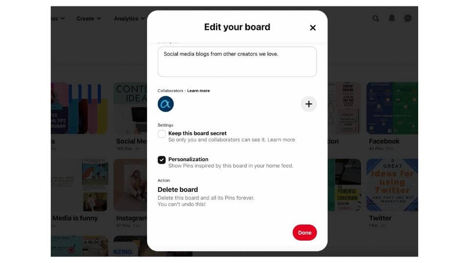 How To Delete Pins On Pinterest Feedalpha Social Media Automation