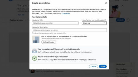 How To Create A LinkedIn Newsletter - A Complete Guide - feedalpha ...
